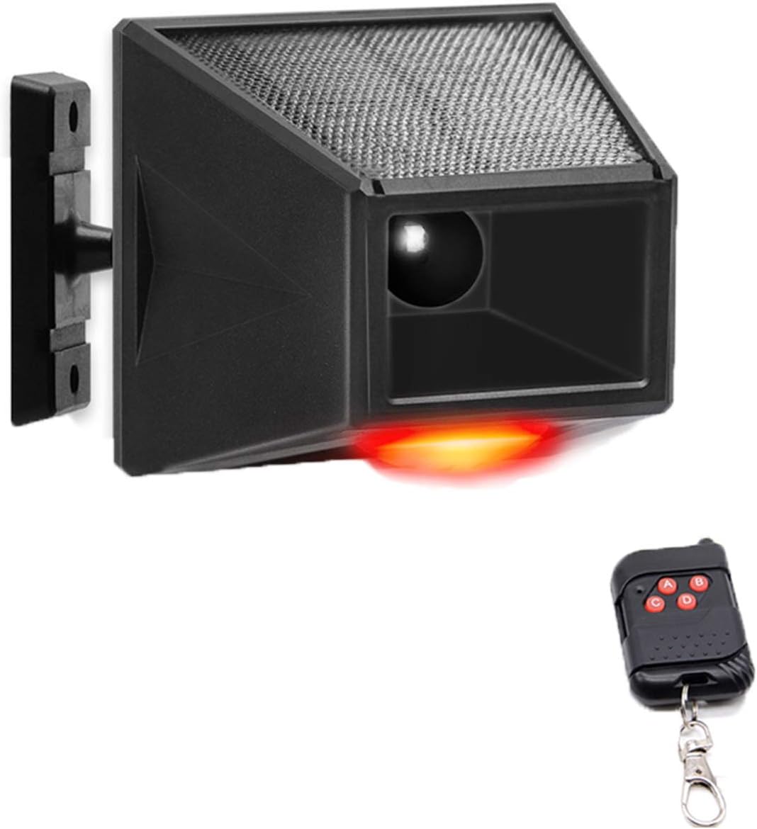 Solar Alarm/Weatherproof Motion Sensor/Outdoor Security Alarm system ...