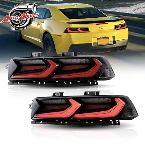 Auto Addict USA Camaro Tail Lights – 3D LED Camaro Rear Lights for ...