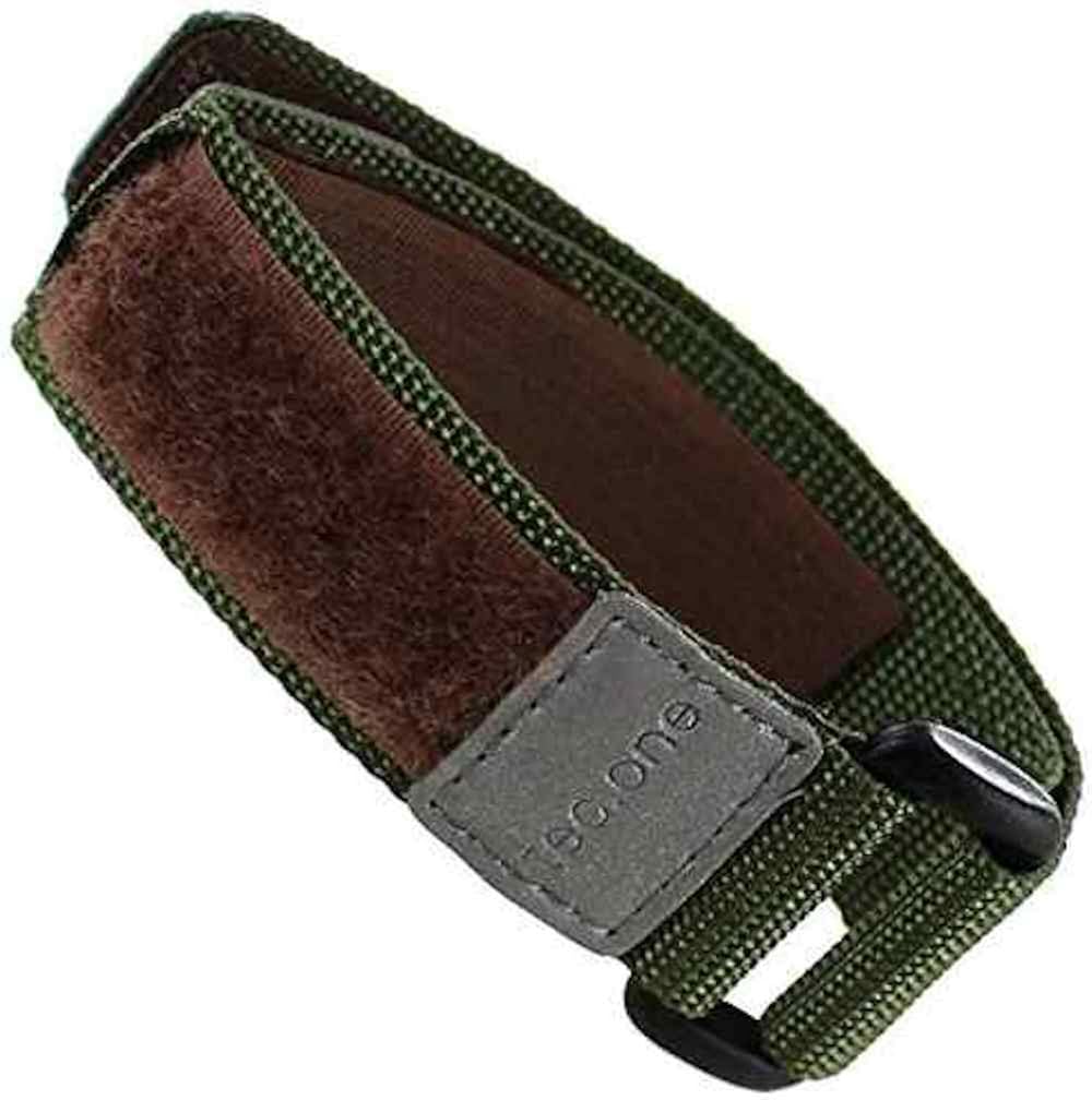 16-20mm Tec One Olive Green Nylon Velcro Watch Band: Amazon.co.uk: Watches