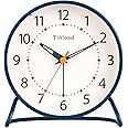 Amazon.com: Tinload 4.5" Antique Retro Analog Alarm Clock, Small Silent ...