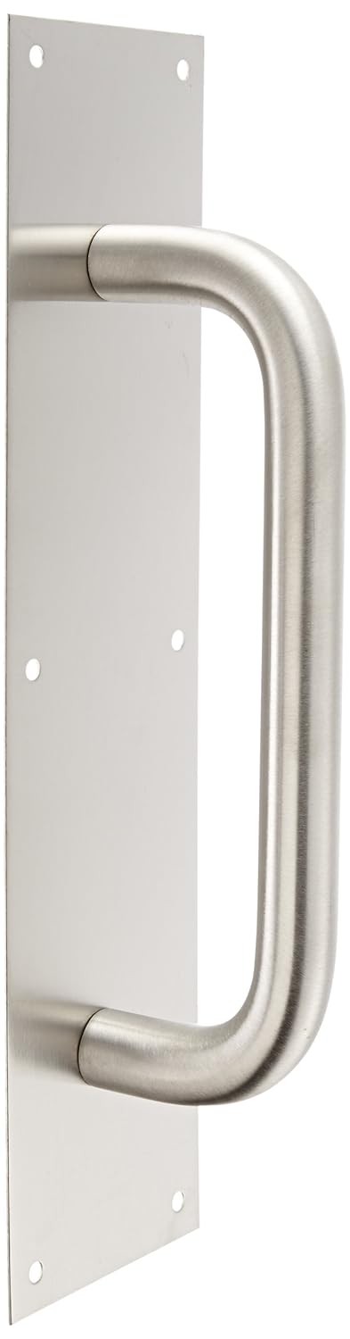 Rockwood 111 X 70C.32D Stainless Steel Pull Plate, 16" Height x 4 ...