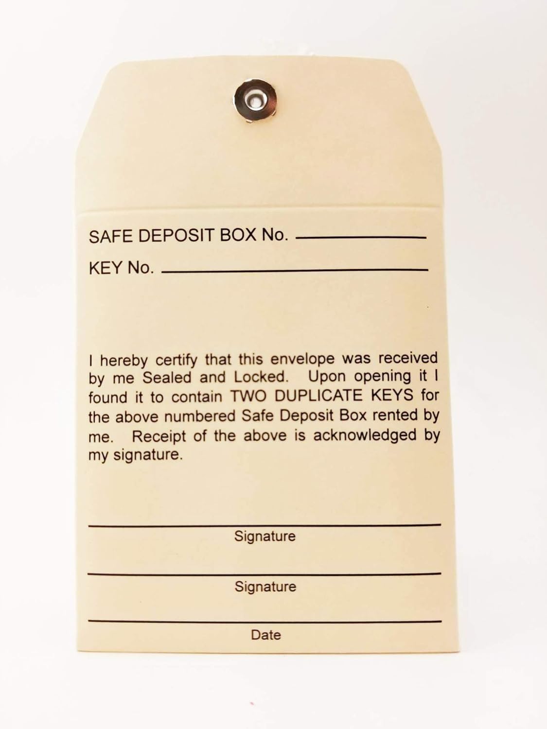 Amazon.com : Locking Key Envelopes 3" x 3.5" - 250/box - Manila ...