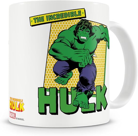 Marvel Officially Licensed The Incredible Hulk Coffee Mug: Amazon.co.uk ...
