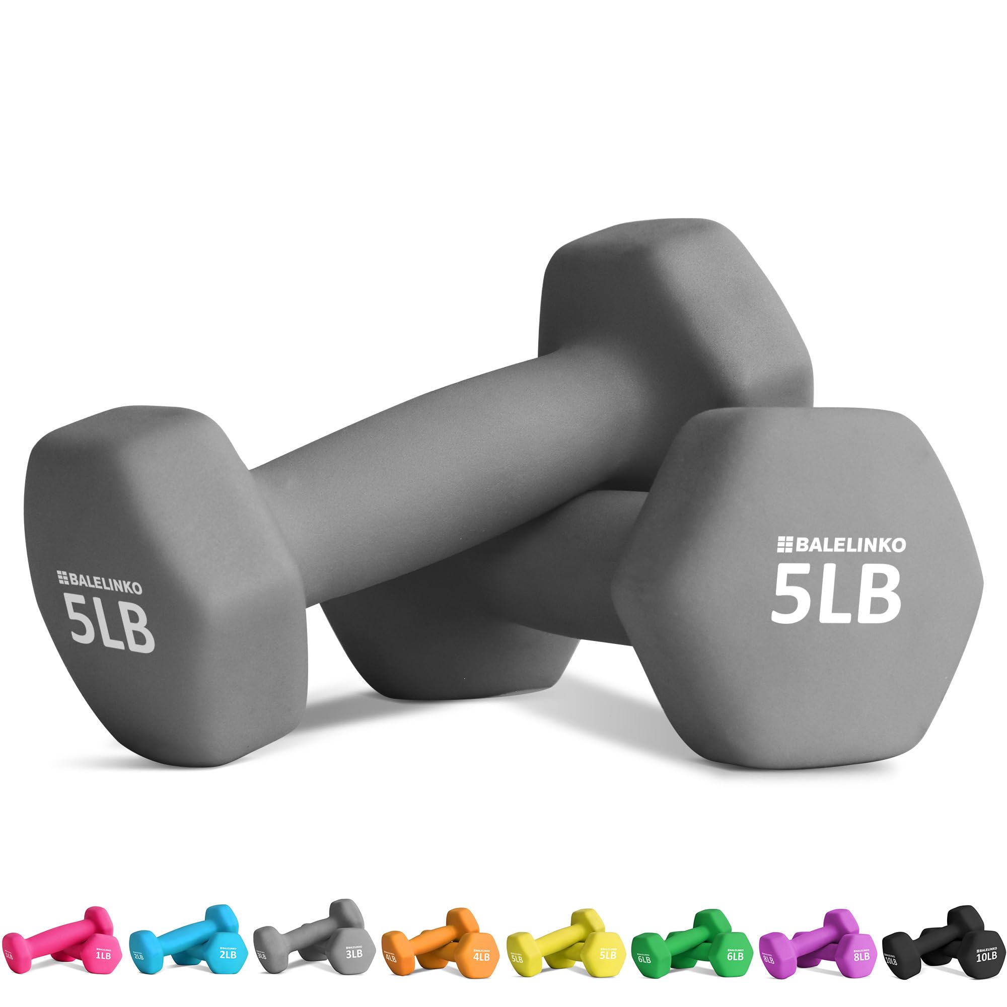 Balelinko Home Gym Equipment Workouts Strength Training Weight Loss ...