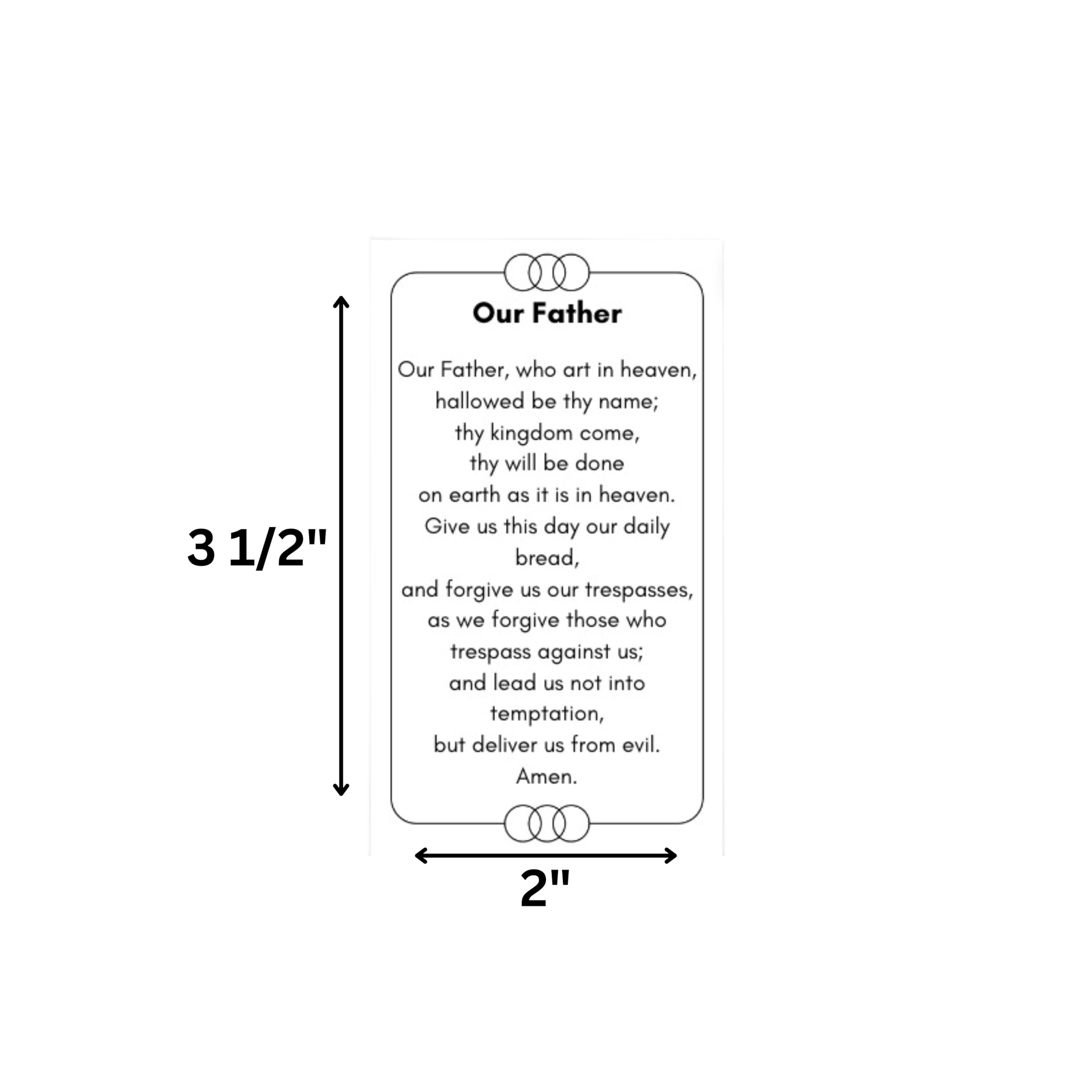 How To Pray The Rosary Instruction Guide – Glossy Guide With Joyful ...