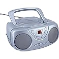 Amazon.com: Proscan Portable CD Player with AM/FM Radio, Boombox ...