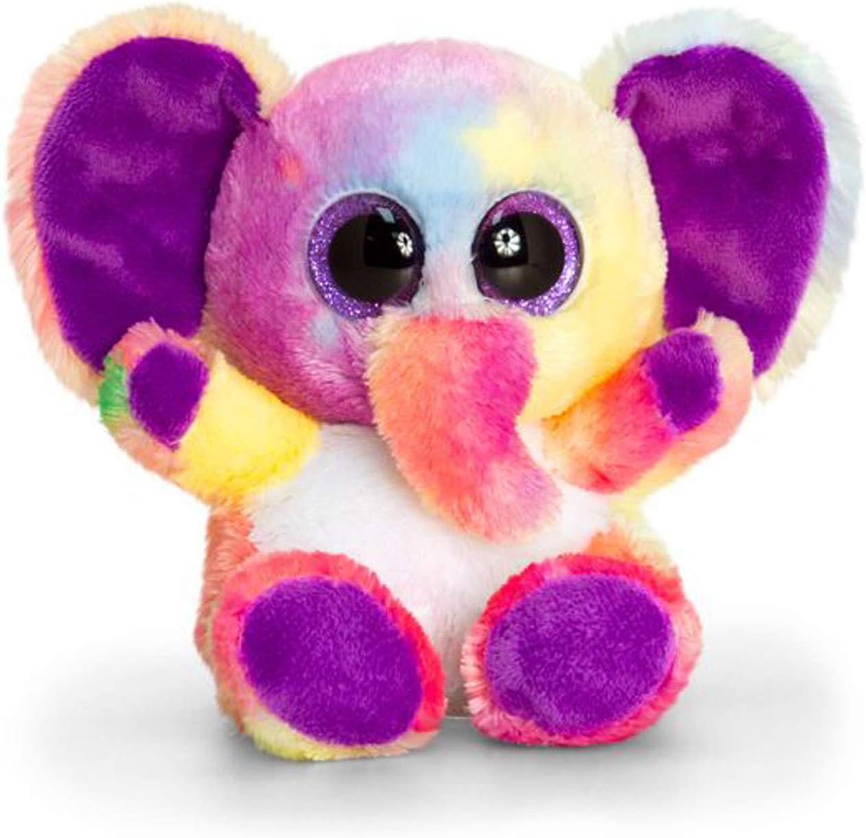Keel Toys SF0440 Soft Toy Animotsu, Rainbow: Amazon.co.uk: Toys & Games