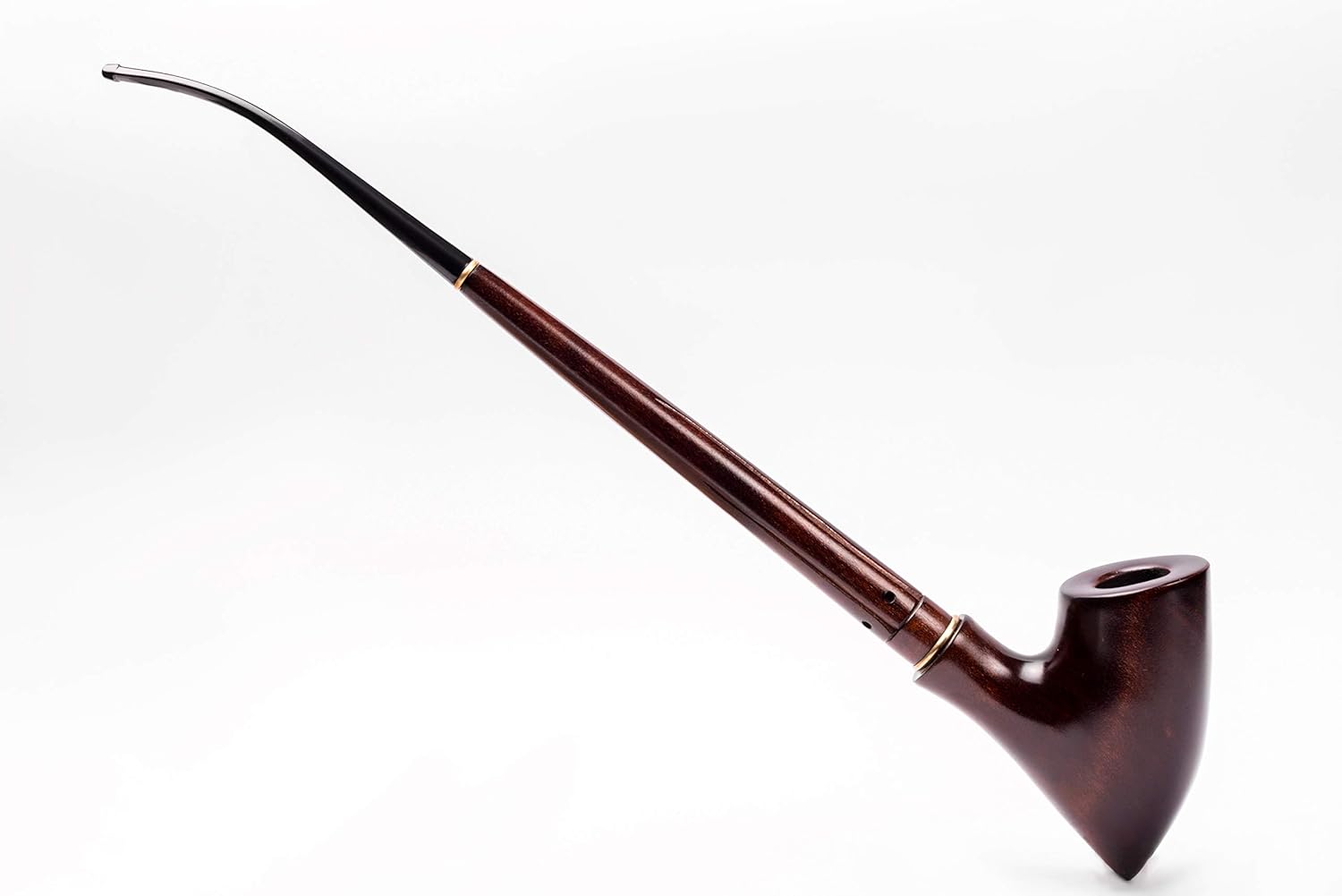 Dr Watson – 13.4″ Extra Long Churchwarden Wooden Tobacco Smoking Pipe ...