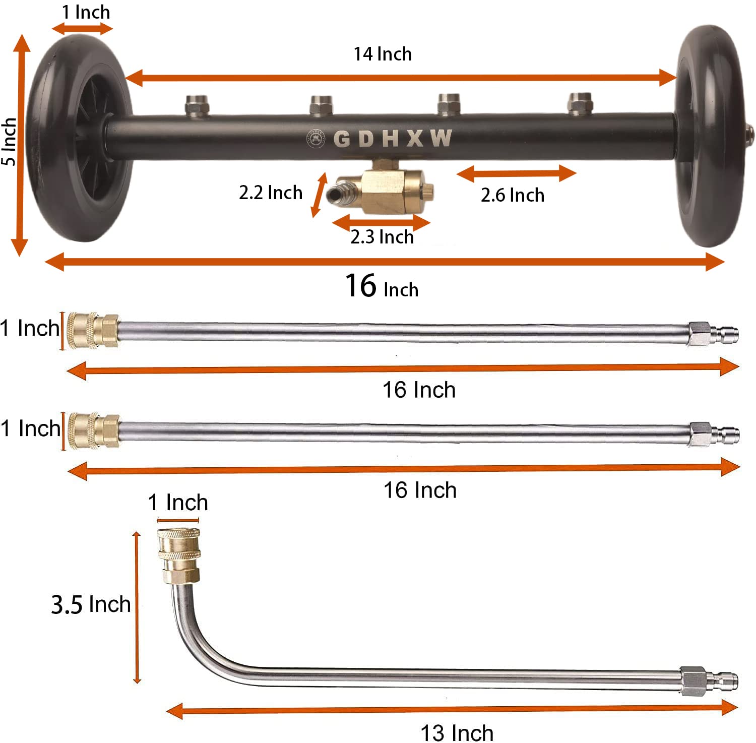 Mua GDHXW Multipurpose Undercarriage Cleaner Surface Cleaner 16 Inch ...