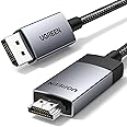 Amazon.com: UGREEN 4K@60Hz DisplayPort to HDMI Cable HDR Active DP 1.2 ...