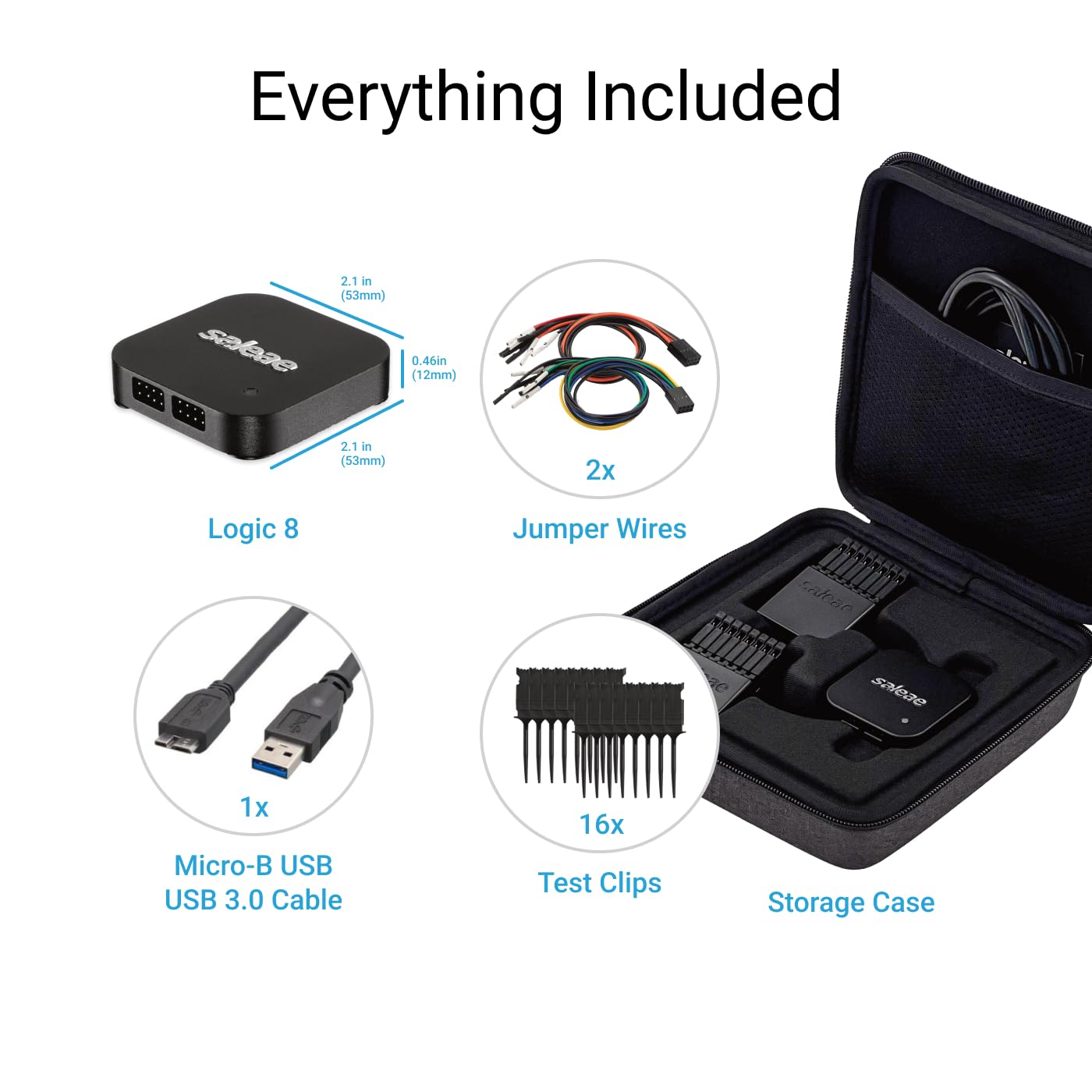 Mua Logic Pro 8 (Black) - Saleae 8-Channel Logic Analyzer - Compatible ...