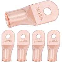 2/0 Ga. 5/16" Stud Copper Lugs - (Pack of 10) - Amazon.com