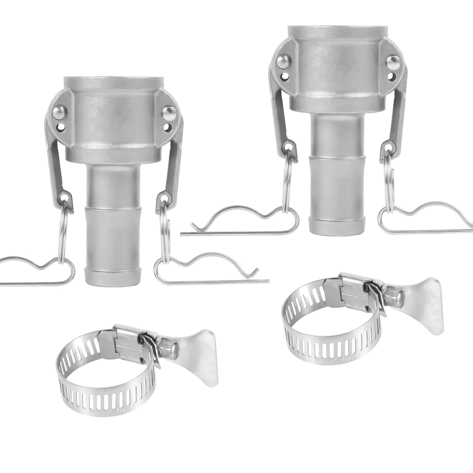 Mua 1/2"（2pcs）Cam and Groove Hose Fitting（Type C）, Coupling x 1/2 ...