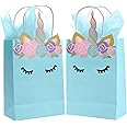 Amazon.com: Quokkaloco Unicorn Birthday Party Favors Bags - Supplies ...