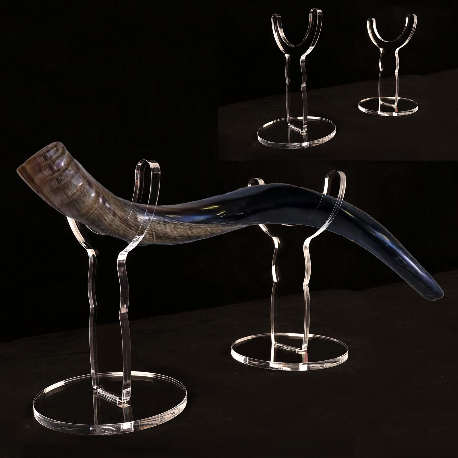 shofar display stand Movable Shofar display stand Acrylic shofar ...