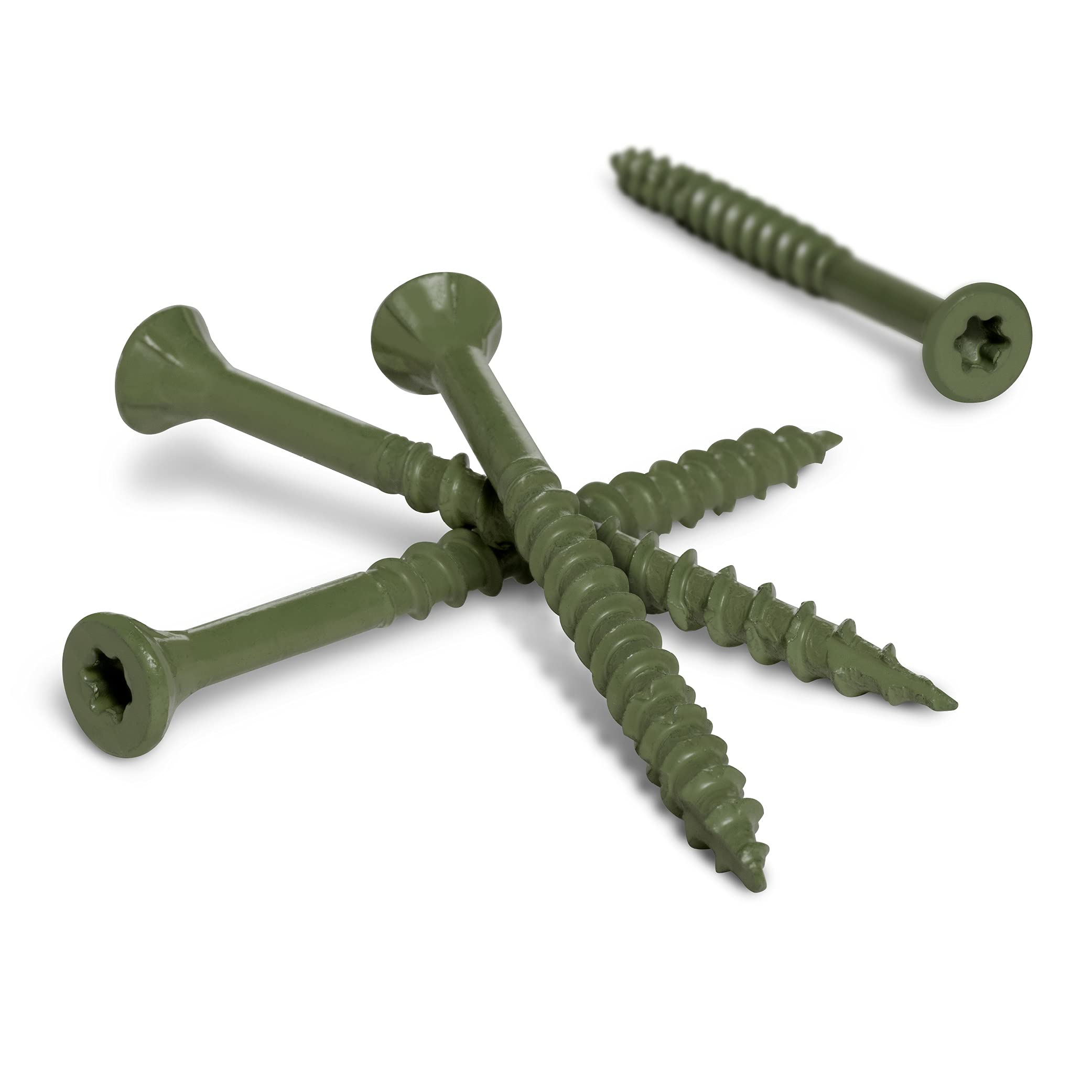 Mua Deck Plus Deck Screws, #10 x 3" Self Drilling Screws, Green, 5 lb ...