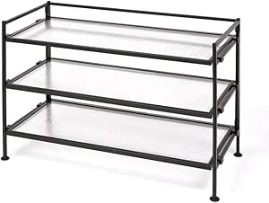Amazon.com: Seville Classics WEBK188 3-Tier Polycarbonate Multipurpose ...