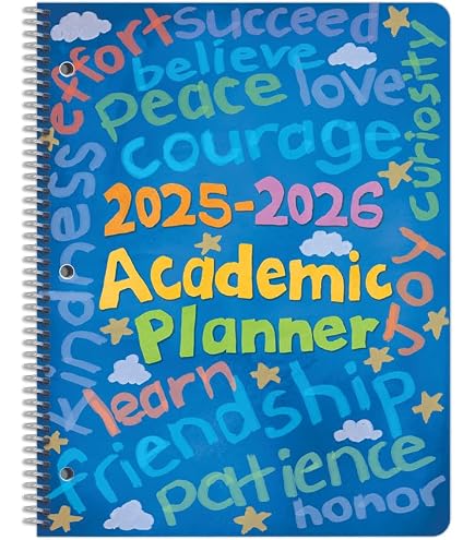 2025 Planner With Stickers Global Datebooks Dated Middle School Or High ...