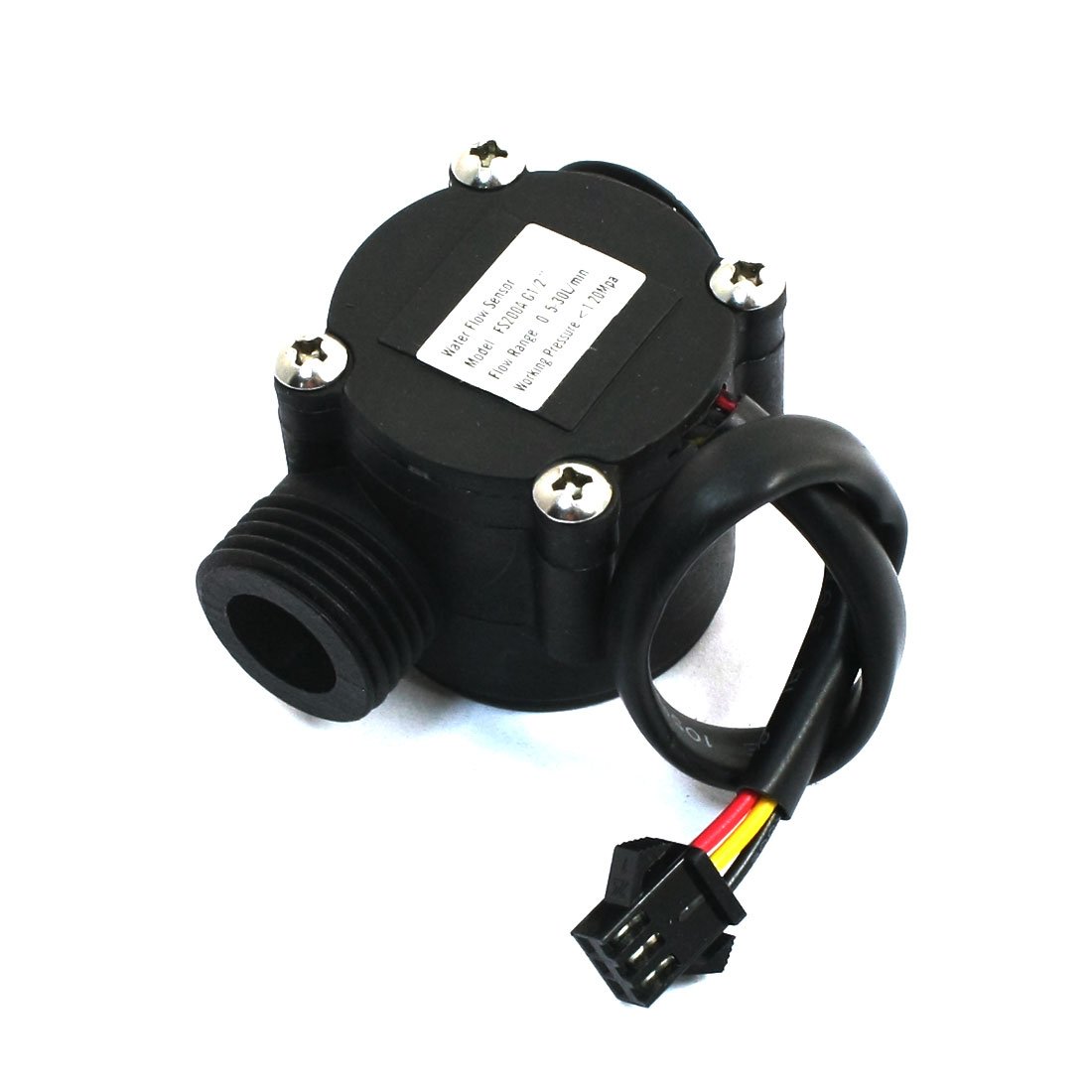 G1/2" Hose Connector Water Flow Counter Sensor 0.5-30L/Min DC 12V ...
