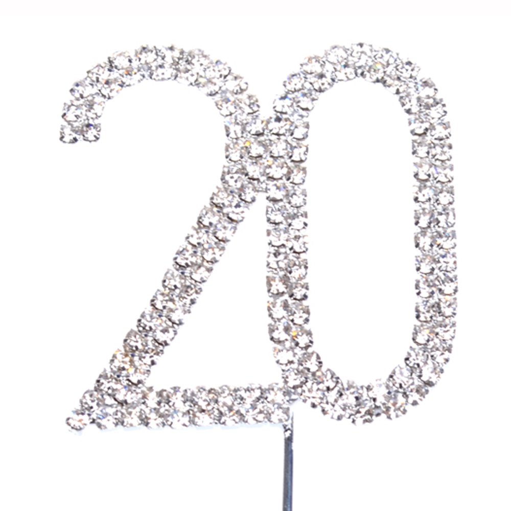 Amazon.com: KUNGYO 20Th Birthday Party Decorations Kit-Pink Happy ...