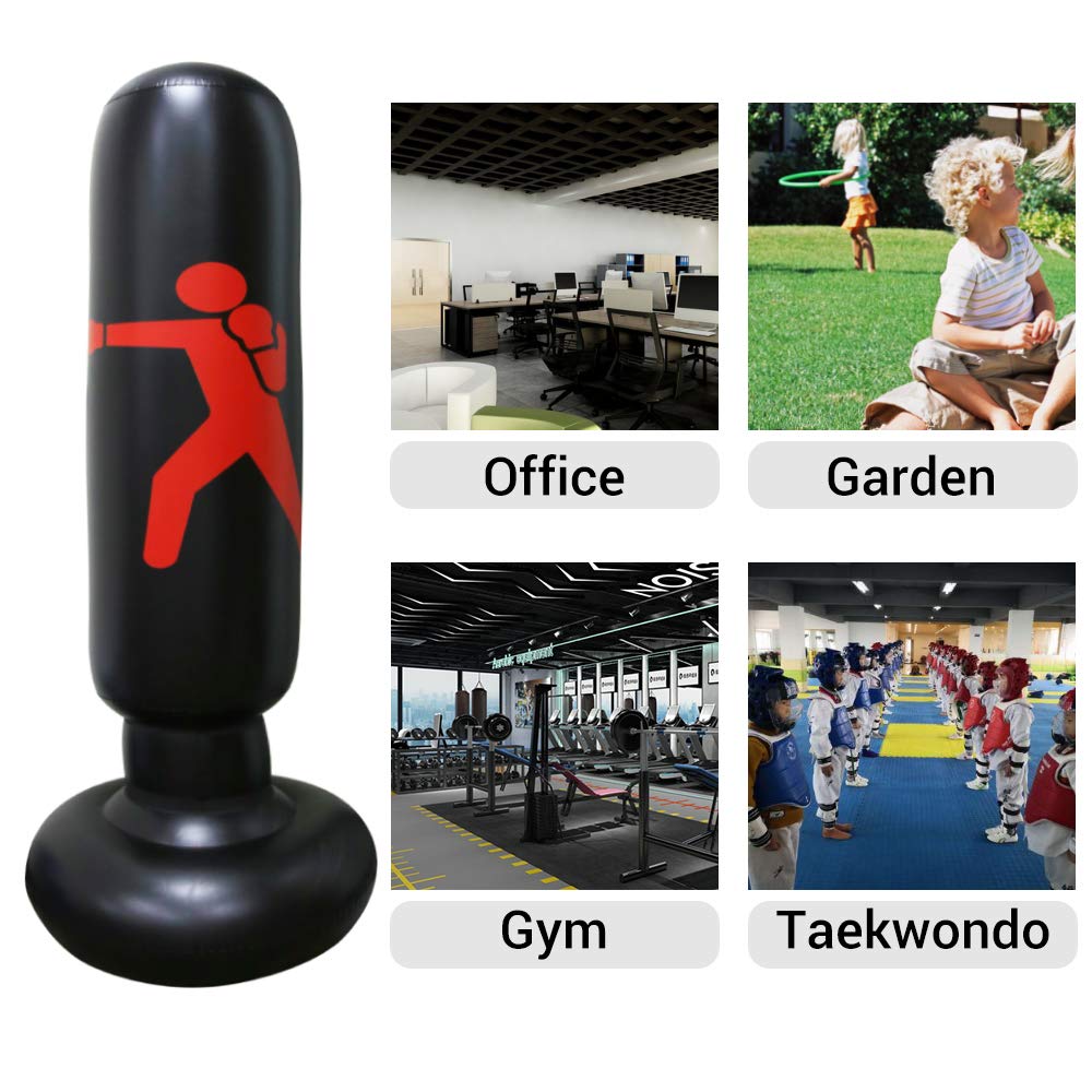 Mua HANDSONIC Inflatable Boxing Punching Bag, Kids/Adult Fitness ...