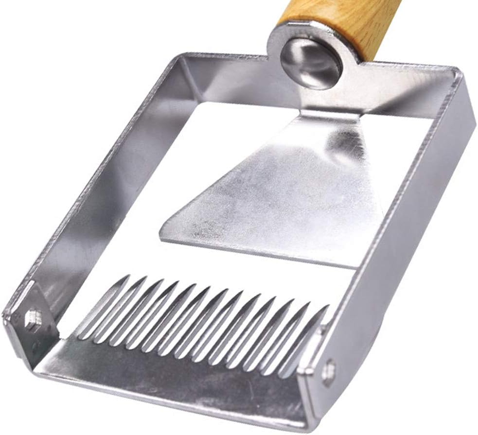 KINGLAKE Stainless Steel Beekeeping Cut Honey Scraper Shovel Beekeeper ...