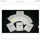 Amazon.com: Two-Table Permanent/Reusable Bridge Tallies : Sports & Outdoors