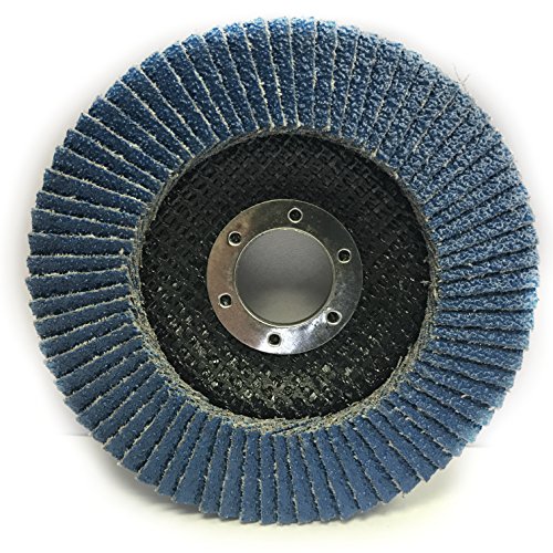 4.5 inch Flap Disc (10 Pack) - 40 Grit Type 29 Professional Grade ...