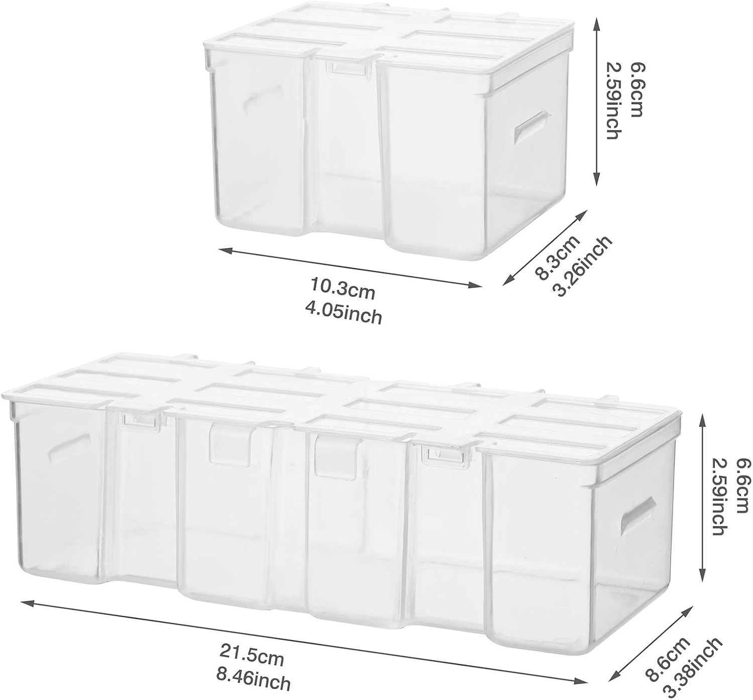 CASOMAN Tool Organizer with Removable Plastic Box, Hardware & Parts ...