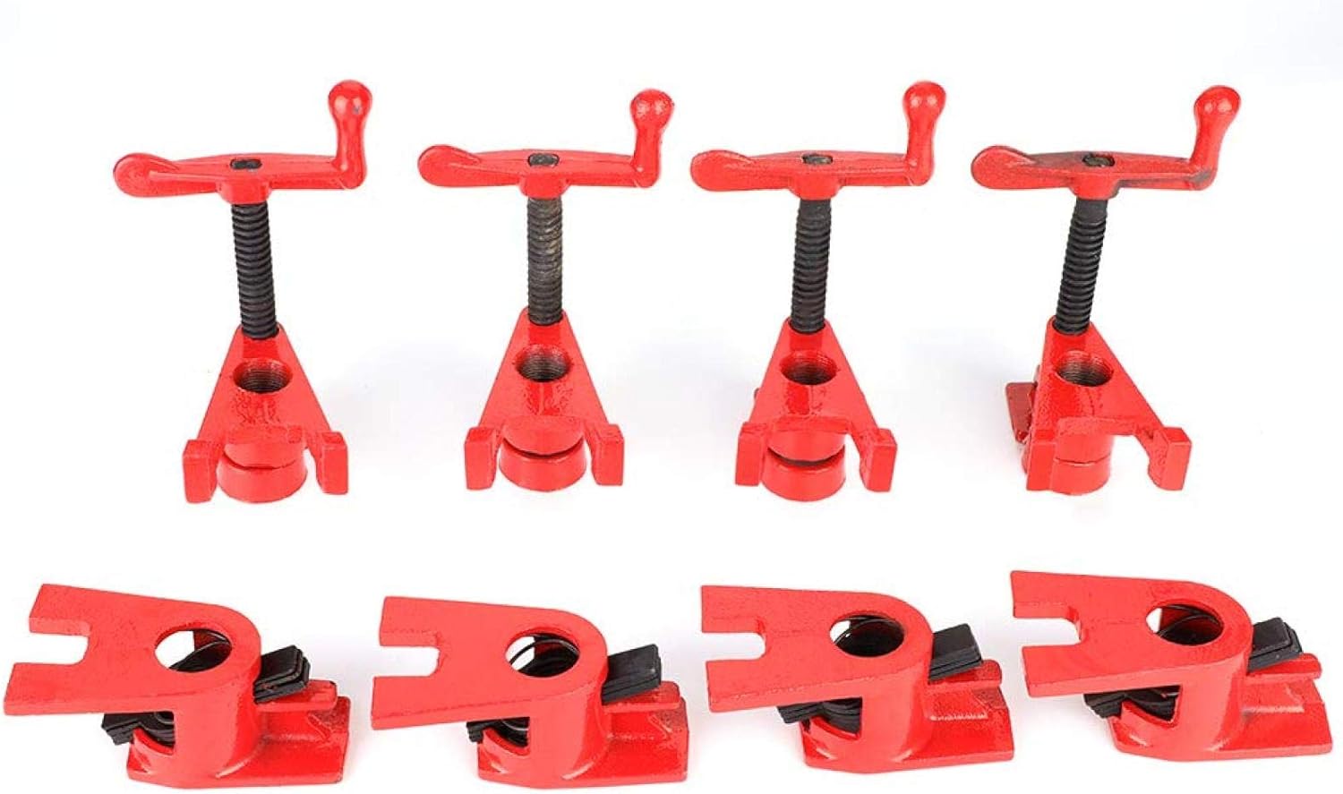 4 Set 26.5mm Quick-Grip Clamps Set Quick Release Heavy Duty Wide Base ...