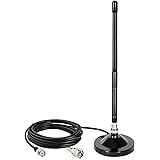 Amazon.com: Bingfu CB Antenna 27MHz CB Radio Antenna Soft Whip Magnetic Base CB Antenna BNC ...