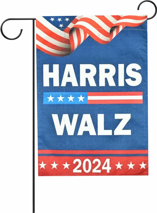 XCFH Kamala Harris Waltz 2024 Flag 12 x 18 Inch Small Harris President ...