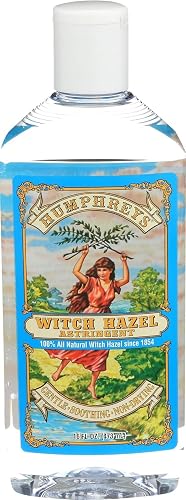 Humphrey's Witch Hazel Astringent 100% All Natural Witch Hazel 16 Ounce ...