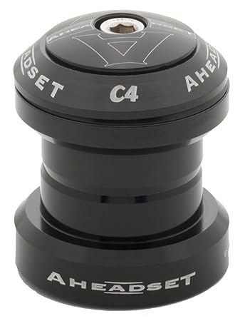 Amazon.com : AheadSet C4 Threadless Headset (Black, 1-1/8-Inch) : Bike ...