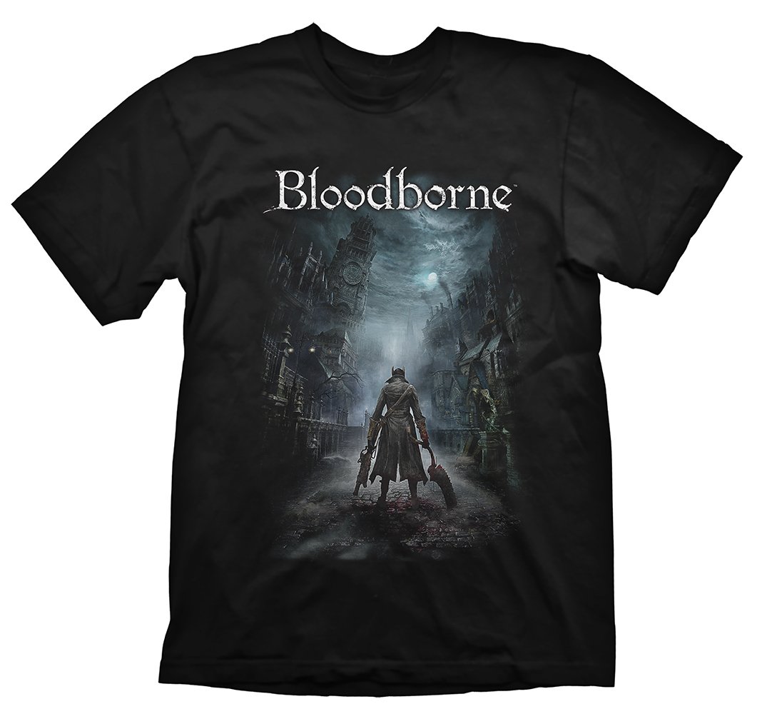 Bloodborne T-Shirt Night Street, Medium: Amazon.co.uk: PC & Video Games