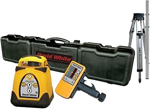 David White 48-3110GR-3 AutoLaser Complete Package with Tripod - Rotary Lasers - Amazon.com