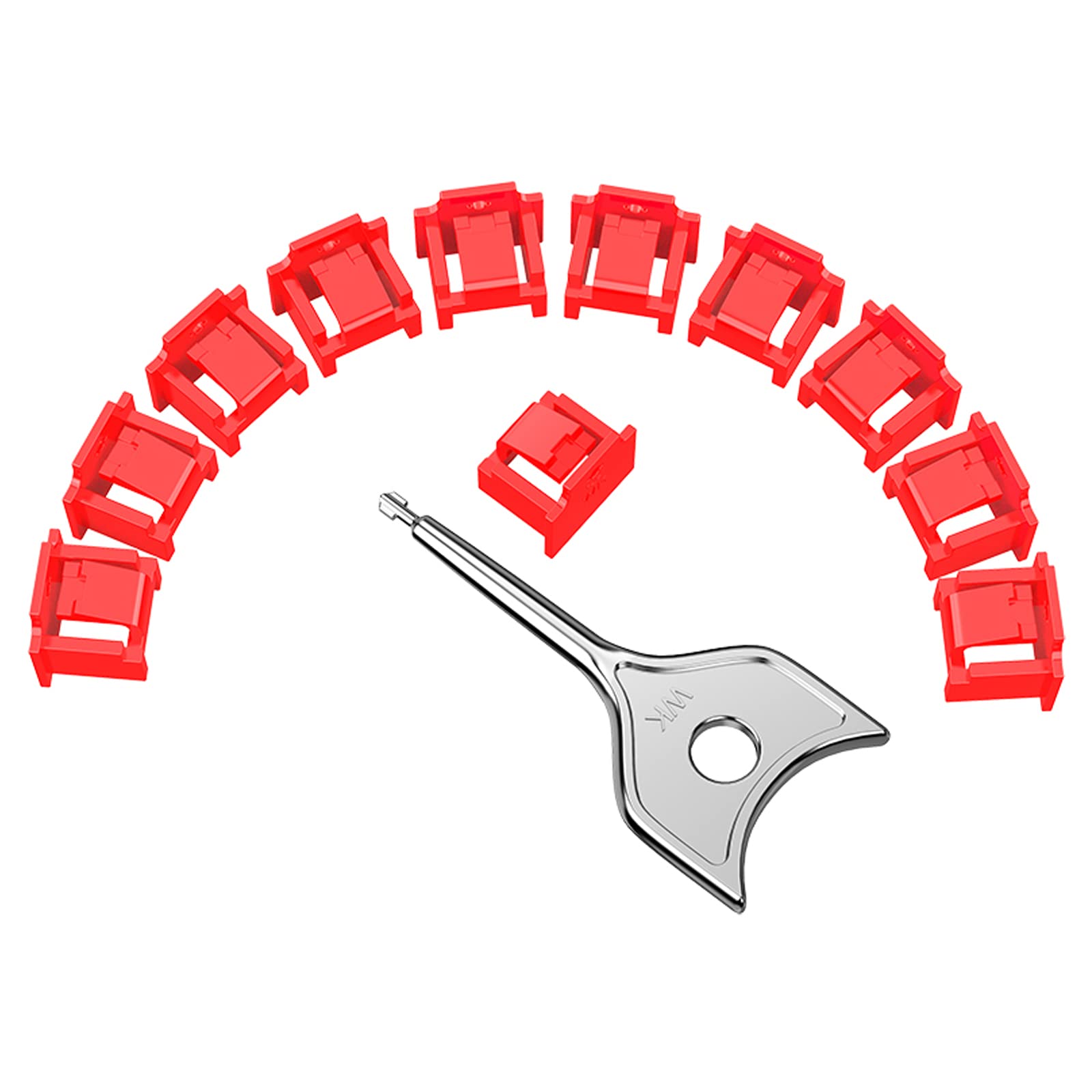 100Pcs RJ45 Port Lock with 5 Keys, Locking RJ45 Port/Dust Blocker,RJ45 ...