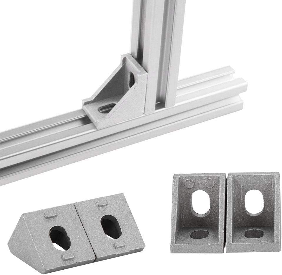 Wendry Bracket 3D Printer Cast Aluminum Profile Corner Bracket L Shape ...