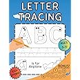 Letter Tracing Book for Kids 3-5, Learn to Write Alphabet Workbook and ...
