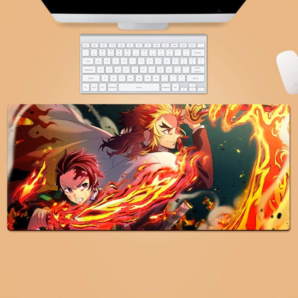 Mouse pad Cartoon Anime Gaming Demon Slayer Kimetsu No: Amazon.co.uk ...