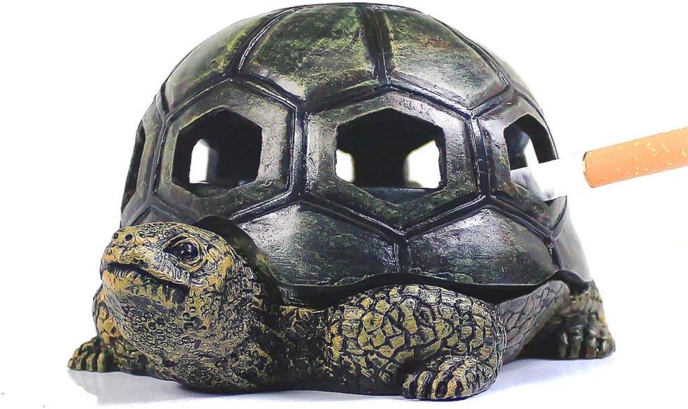 Amazon.com: Windproof Turtle Ashtray with Lid for Home or Outdoors ...