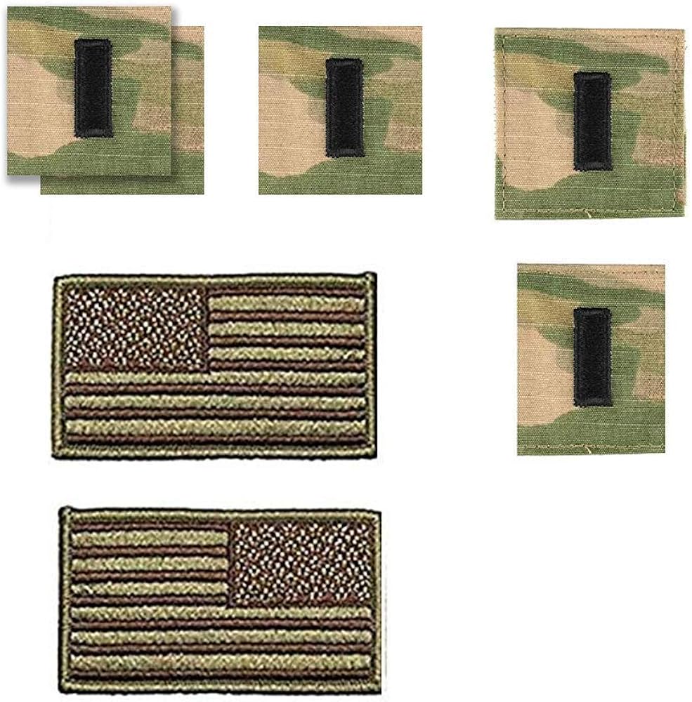 Amazon.com: US Air Force 1st Lieutenant OCP Rank and Reverse OCP Spice ...