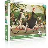 Amazon.com: New York Puzzle Company - Janet Hill The Cat Countess ...