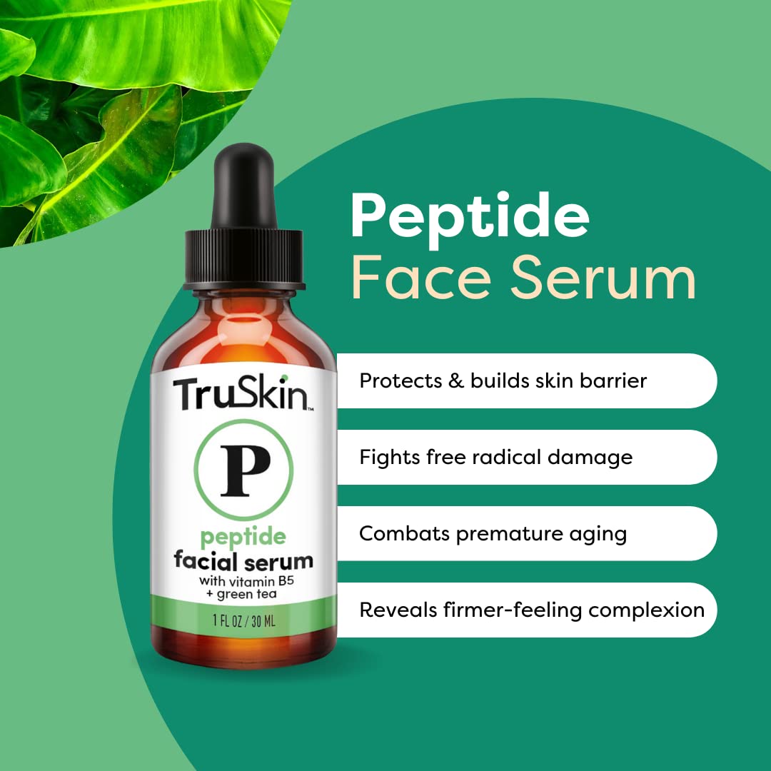 Mua TruSkin Peptide Serum For Face – with Collagen Boosting Peptides, Amino Acids, Green Tea ...