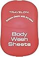 Amazon.com: Travelon Body Wash Toiletry Sheets, 50-Count: Health ...