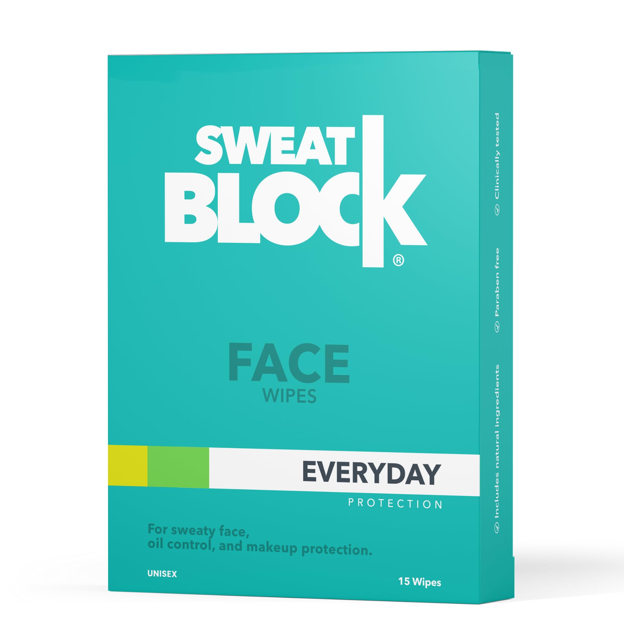 Mua SweatBlock Antiperspirant Face Wipes for Men & Women - 15 Count ...