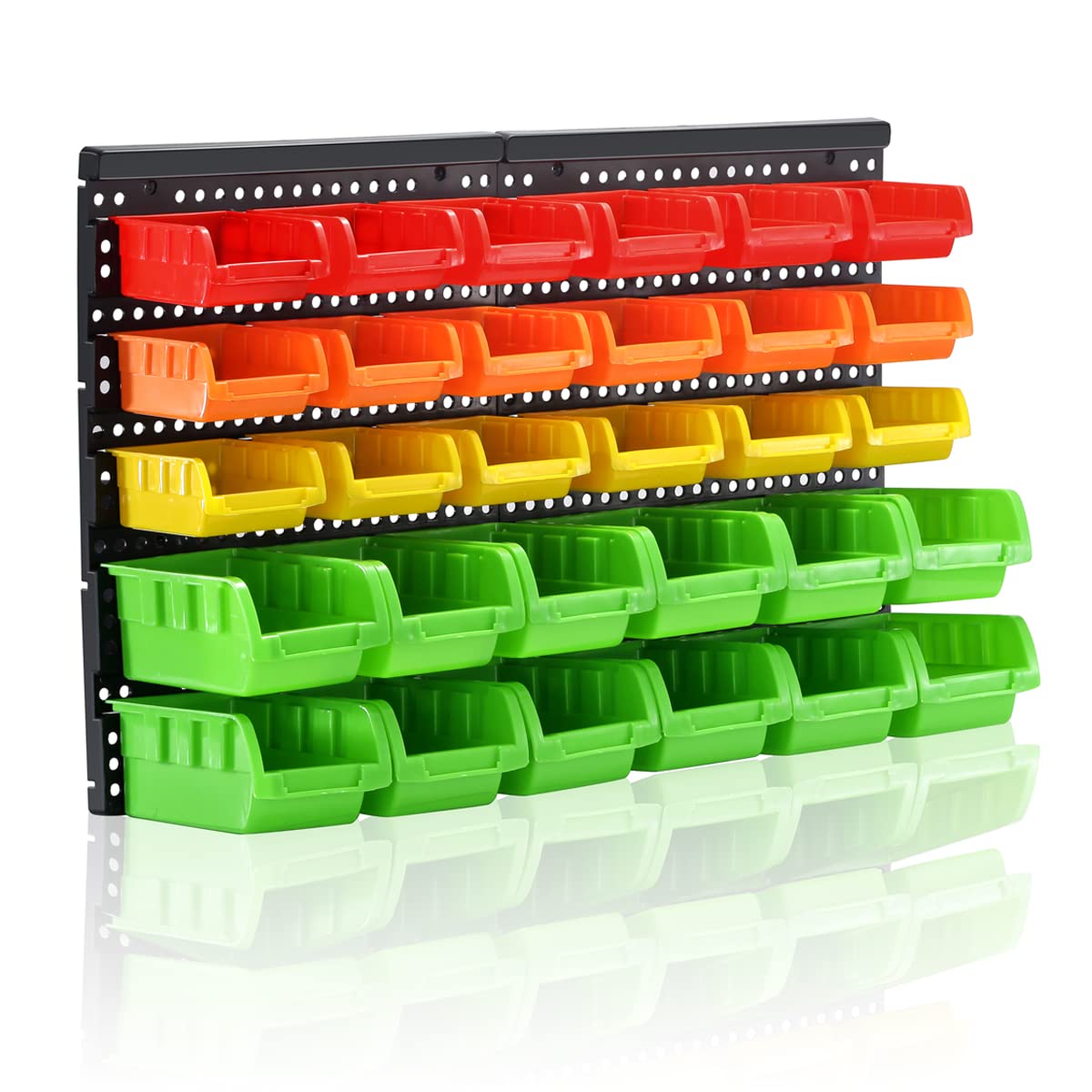 Mua MULSAME 30PCS Garage Storage Bins with Pegboard, Wall Mounted Parts ...