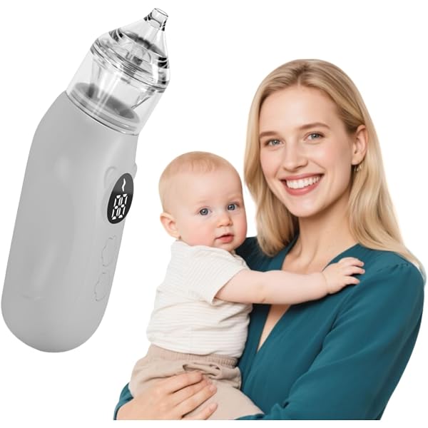 Infant Snot Remover Electric Nasal Aspirator For Babies - 3 Suction ...