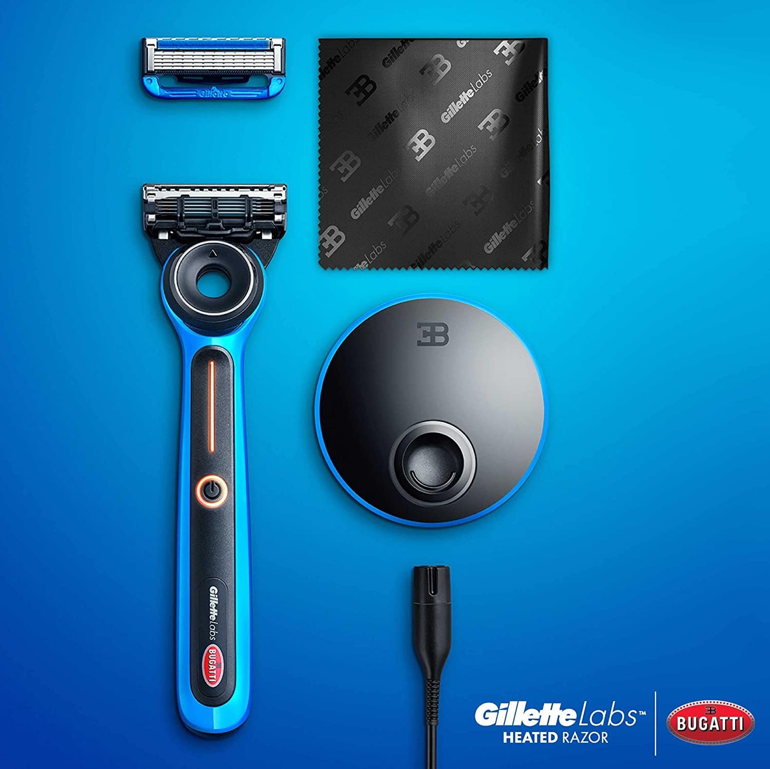 Mua Gillette Heated Razor for Men, Bugatti Limited Edition Shave Kit by ...