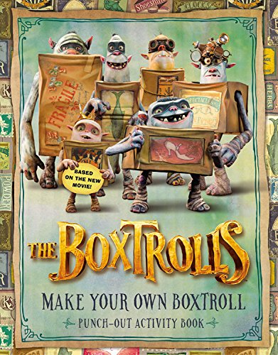 The Boxtrolls: Make Your Own Boxtroll Punch-Out Activity Book: LAIKA ...